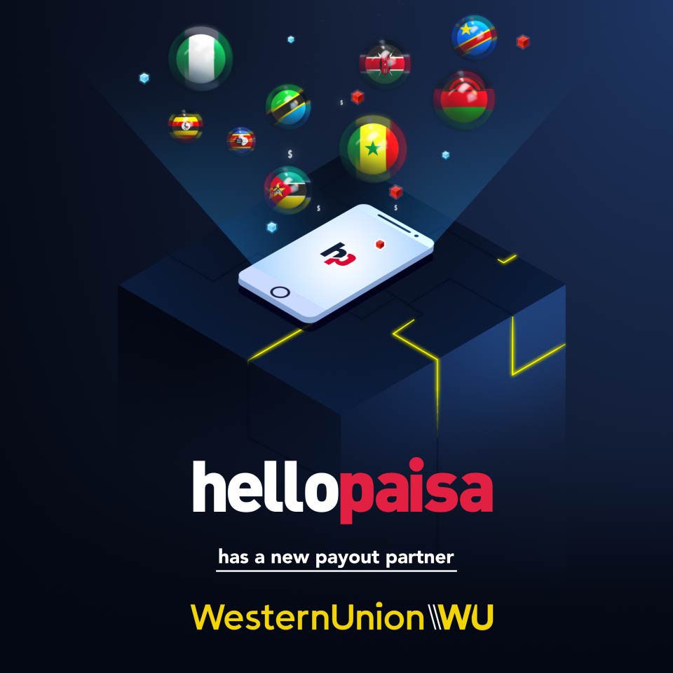 Hello Paisa money transfers now available for payout through Western ...