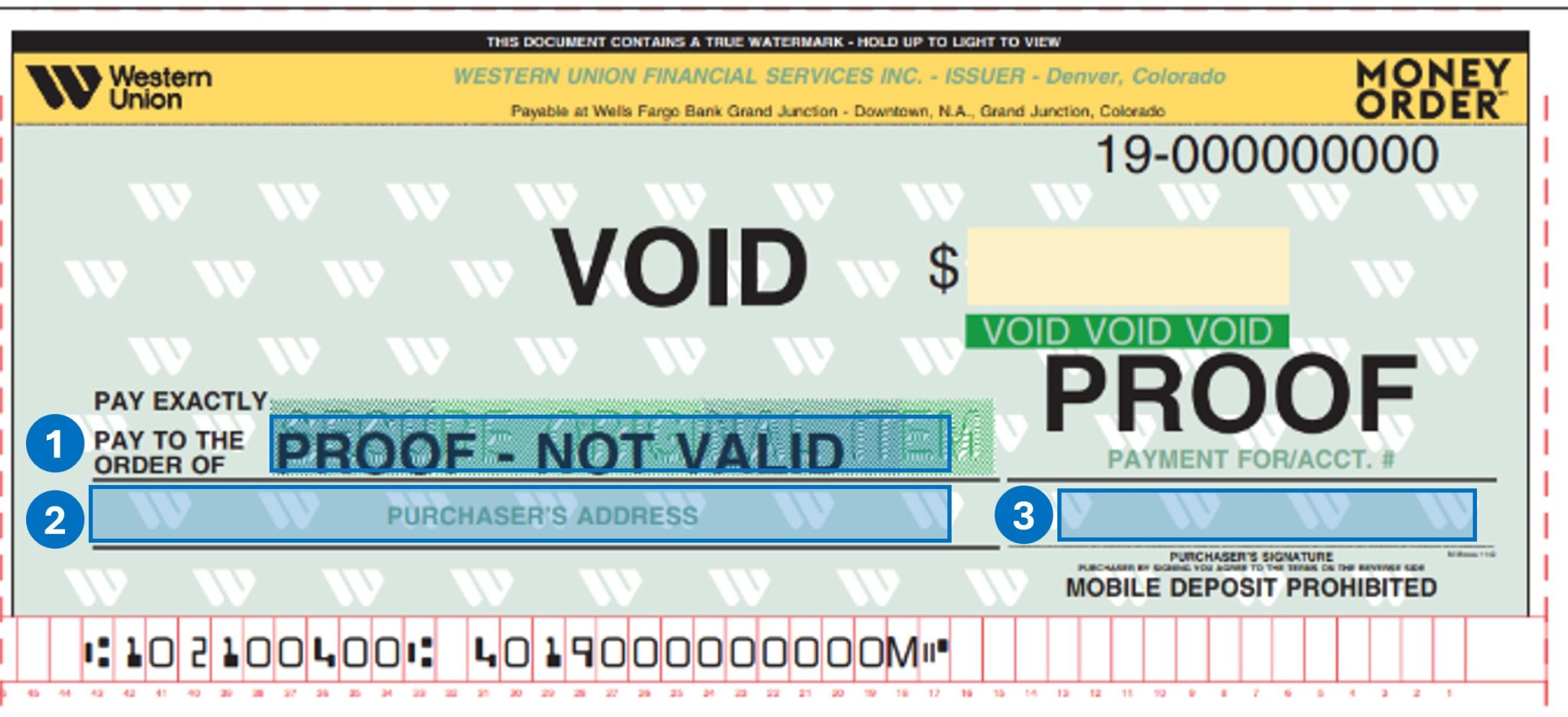 Money order: how to do it and money limit | Western Union