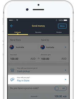 Send money on our Australia mobile app | Western Union