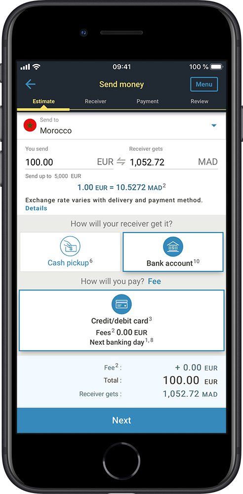 International Money Transfers | Western Union LU