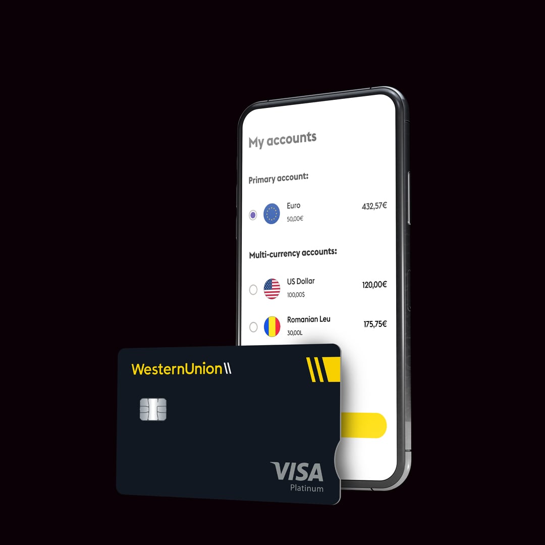 Western Union Digital Banking multi-currency digital banking app ...