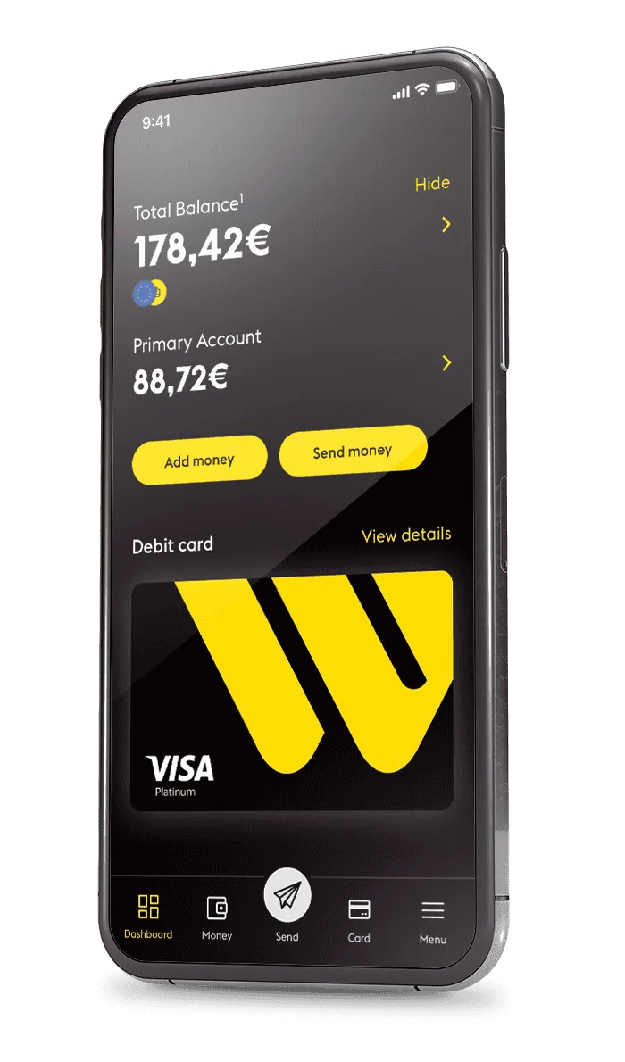 Western Union Digital Banking app | Western Union DE